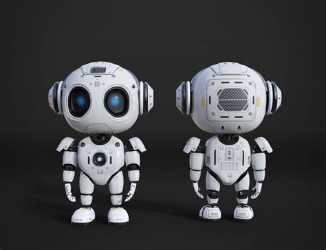 Artstation Widget The Robot Game Assets