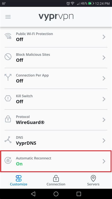 What Is Automatic Reconnect VyprVPN Support