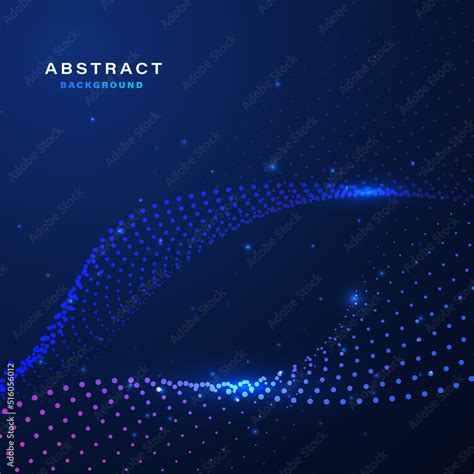 Blue Abstract Technology Background Stock Vector Adobe Stock