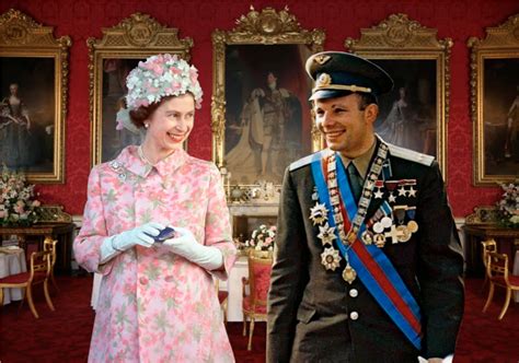 Как Юрий Гагарин заставил королеву Елизавету Ii есть по гагарински Пикантные подробности