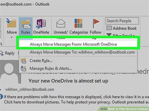3 Ways To Filter Email In Outlook WikiHow