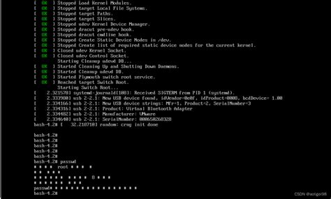 Centos7 进入单用户模式修改root 密码centos7单用户修改密码 Csdn博客