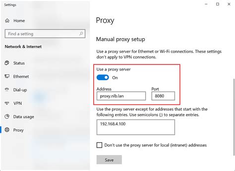 Configure Browsers - Web Filtering Proxy