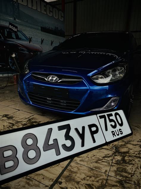 Магнитные рамки SAK — Hyundai Solaris, 1,4 л, 2011 года | просто так ...