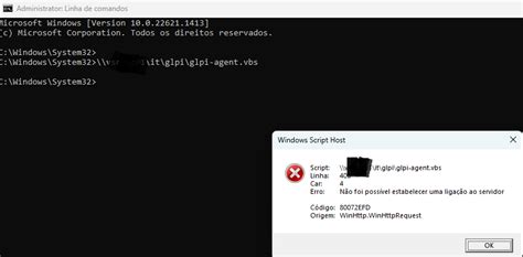 General VBS Deployment Script Error At Glpi Agent Vbs 406 4 WinHttp