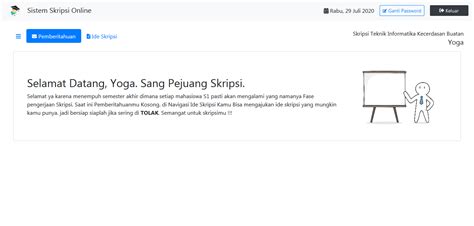 Source Code PHP Sistem Informasi Bimbingan Skripsi Berbasis WEB Dengan CI