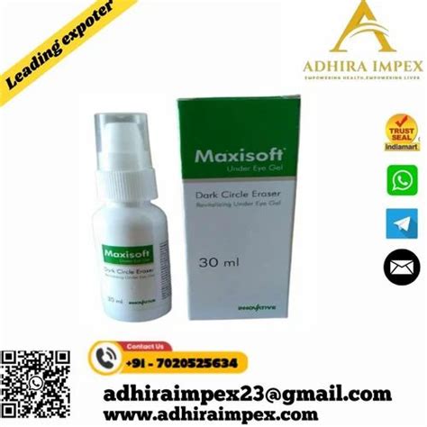 Maxisoft Under Eye Gel Packaging Size 50 Gm At Rs 349piece In Nagpur