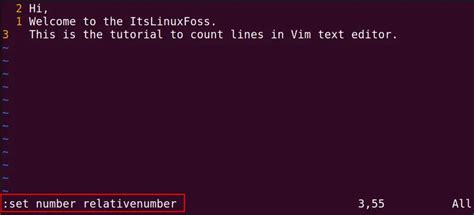 How To Show Line Numbers In Vim Vi Its Linux Foss How To Show Line Numbers In Vim Vi Its Linux Foss