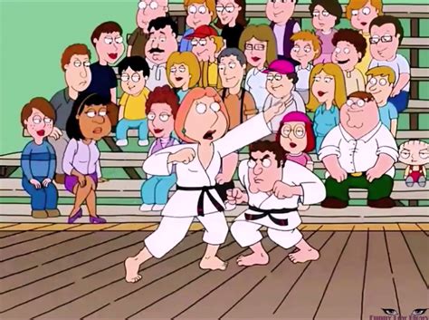 Sexy Lois Griffin Karate Ballbusting Nut Punch Balls Squeeze Barbie Griffin