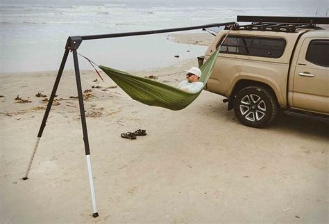 Vehicle Mounted Hammock Stands Outpost Overland Hammock Stand