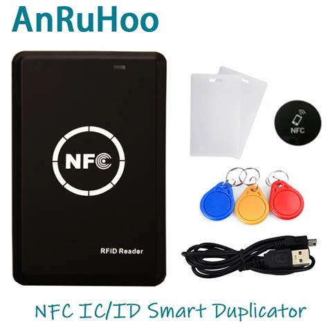 Rfid 듀얼 주파수 복사기 Nfc 스마트 칩 카드 암호화 리더 1356mhz 키 복사기 125khz 토큰 작가 복제