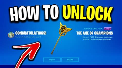 How To Get The OG FNCS Pickaxe In Fortnite WORKING YouTube