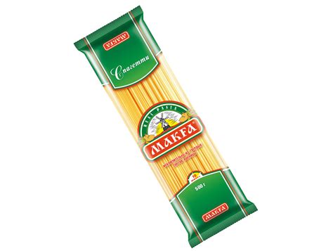Пачка макарон как правильно