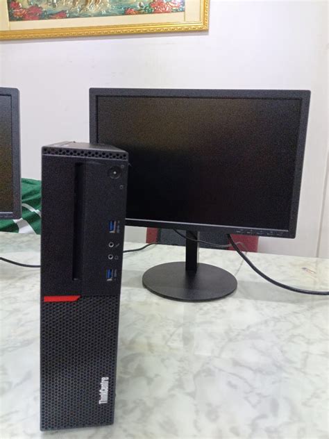Lenovo ThinkCentre CPU 19inch Lenovo Monitor Computers Tech Desktops On Carousell