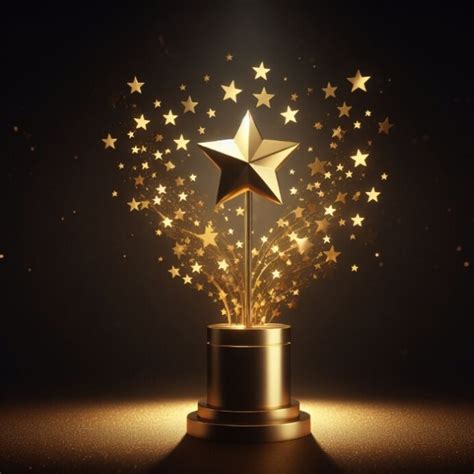Golden Star Template Design Postermywall