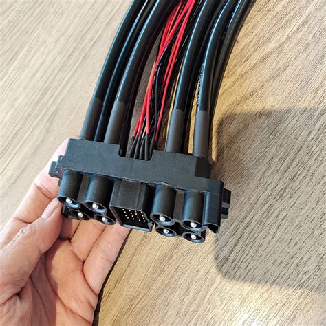 32 Pin Heavy Duty Module Power Supply Connector For Telecommunication Equipment Rectifier
