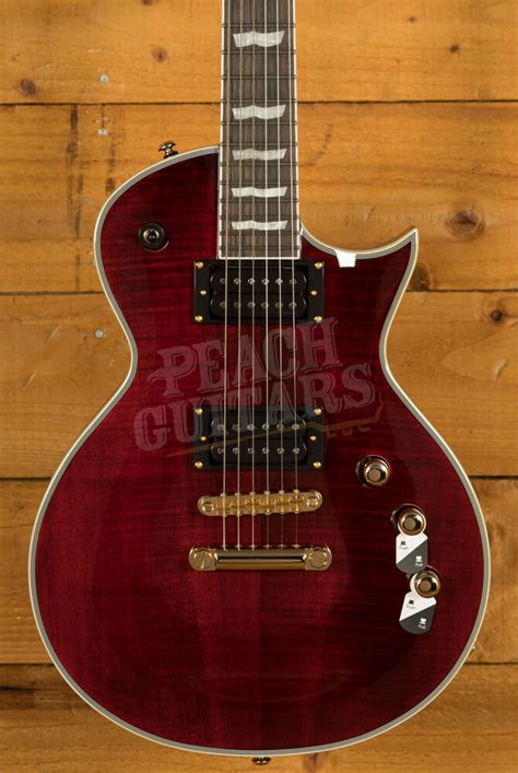 Esp Ltd Ec 1000t Ctm See Thru Black Cherry