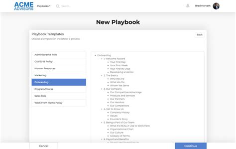 Templates Playbook Builder