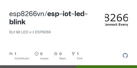 GitHub esp8266vn esp iot led blink Bật tắt LED với ESP8266