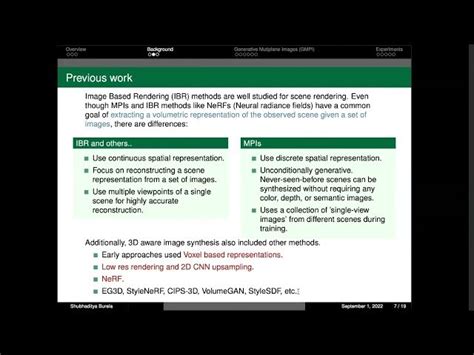 Free Video Making A 2d Gan 3d Aware From Launchpad Class Central