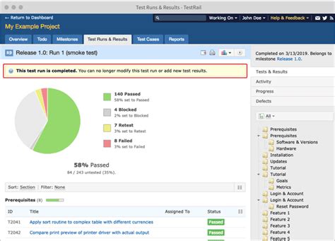 Testrail Tutorial Test Case Management Tool Review