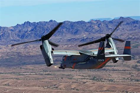 Bell Boeing Demonstrates Successful V 22 Osprey Tiltrotor Aircraft