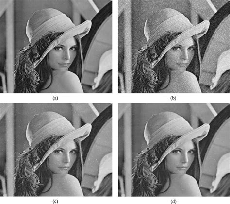 standard median filter to remove impulse noise a original image b