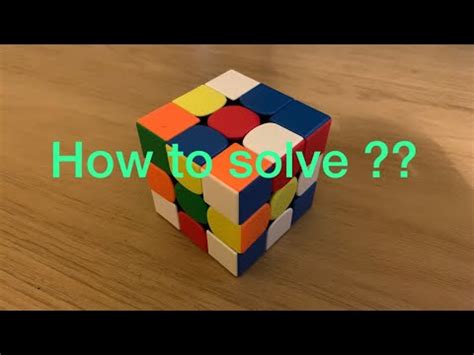 How To Solve A Rubix Cube YouTube