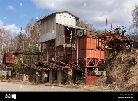 Mining In The Quarry Stock Photo Alamy