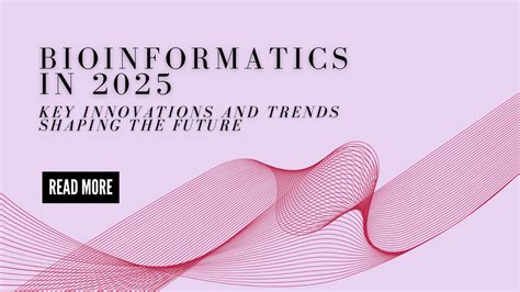 Bioinformatics In 2025 Key Innovations And Trends Shaping The Future