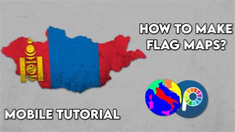 How To Make Flag Maps Flag Maps Tutorial On Mobile Youtube