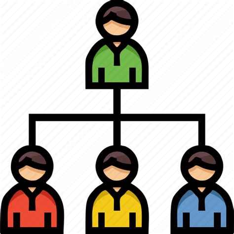 hierarchical structure icon download on iconfinder