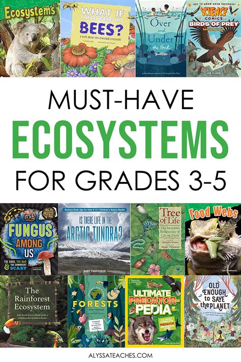 10 Must Have Ecosystem Books For 3rd 5th Grade Alyssa Teaches