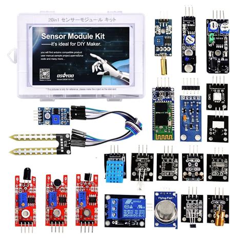 osoyoo electronic sensors kit for arduino and for