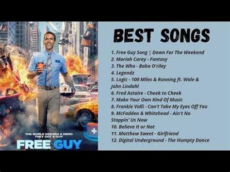😎 Free Guy Tomando El Control Full Soundtrack Best Songs Free Guy