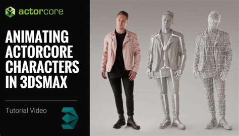 How To Use Online 3d Models From Actorcore Asset Store For 3ds Max 3d