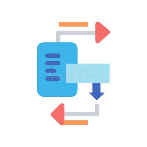Stylish Data Compression Icon Stock Illustration Illustration Of Networking Global 351630727