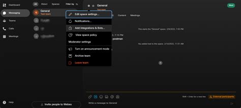Integrate Cisco Webex With Opmanager Opmanager Help