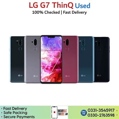 Lg G Thinq Used Specifications Price In Pakistan