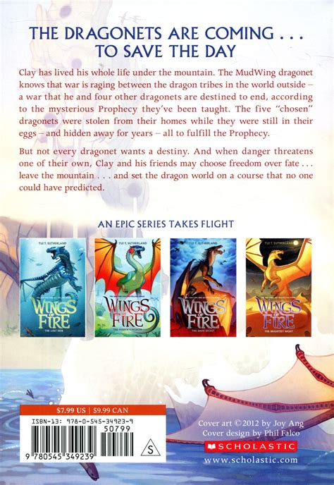 Tui T Sutherland Wings Of Fire The Dragonet Prophecy Book 1