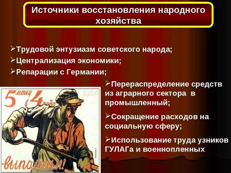 СССР в послевоенные десятилетия - online presentation