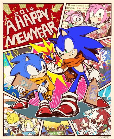 Sonic Knuckles The Echidna Tails Amy Rose Dr Eggman And 1 More