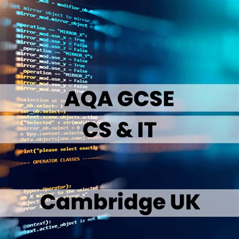 CLC Online Learning AQA Computer Science IT