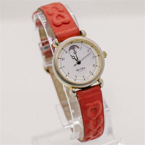 Silver Tone Moon Phase Watch By Becora Moonphase Watch Collection Vintage Radar