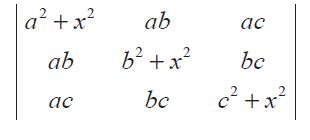 Solved Problems On Determinants