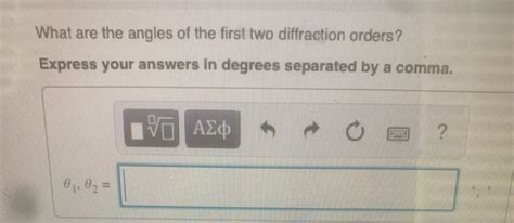 Solved A 1 2 Cm Wide Diffraction Grating Has 1000 Slits It