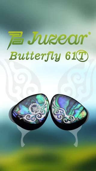 Juzear Butterfly 61t 6ba1dd Hi Fi In Ear Monitors Earphones 6n Ofc