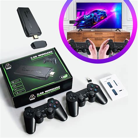 Buy M8 Game Stick 4k Game Console With Two 24g Wireless Gamepads Dual