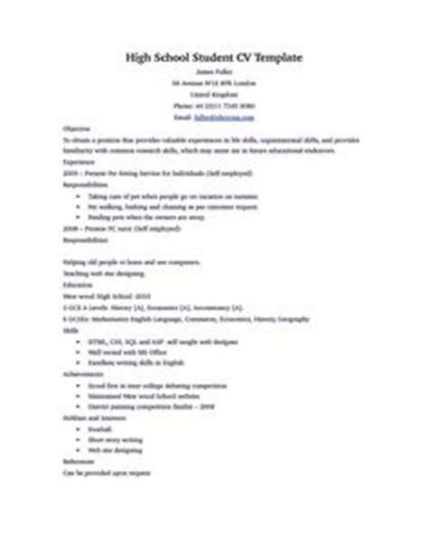 Sample Resume 18 Year Old