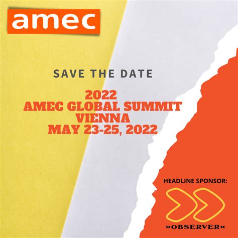Amec Global Summit 2022 Amec International Association For The Measurement And Evaluation Of